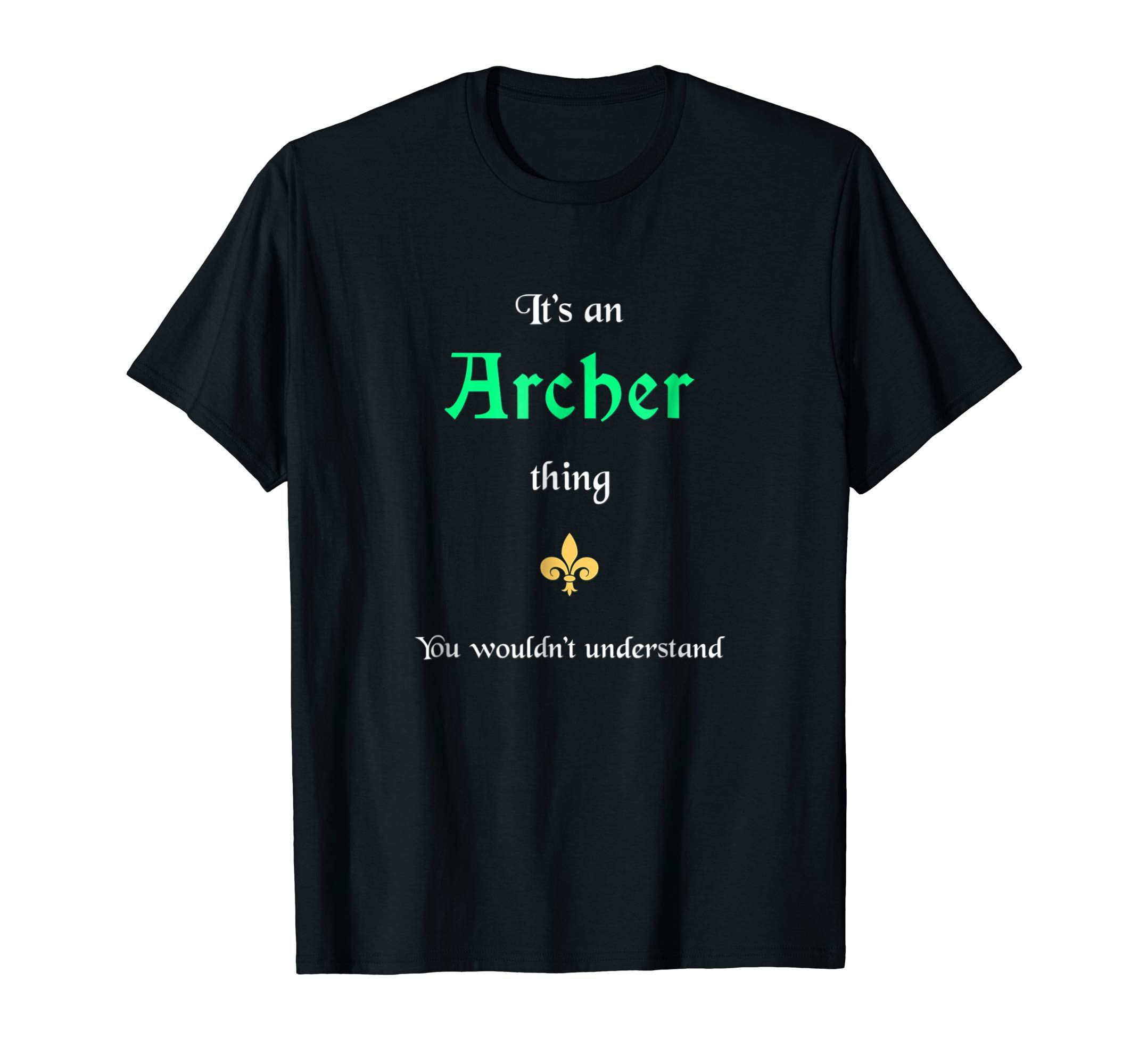 Archer Cool Last Name Family Names Tshirt Archer Cool Last Name Family Names Tshirt