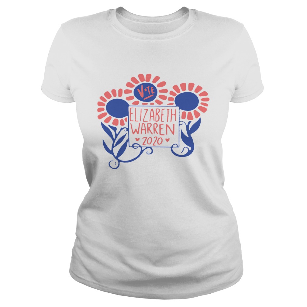 Vote Elizabeth Warren 2020 Retro Classic Ladies